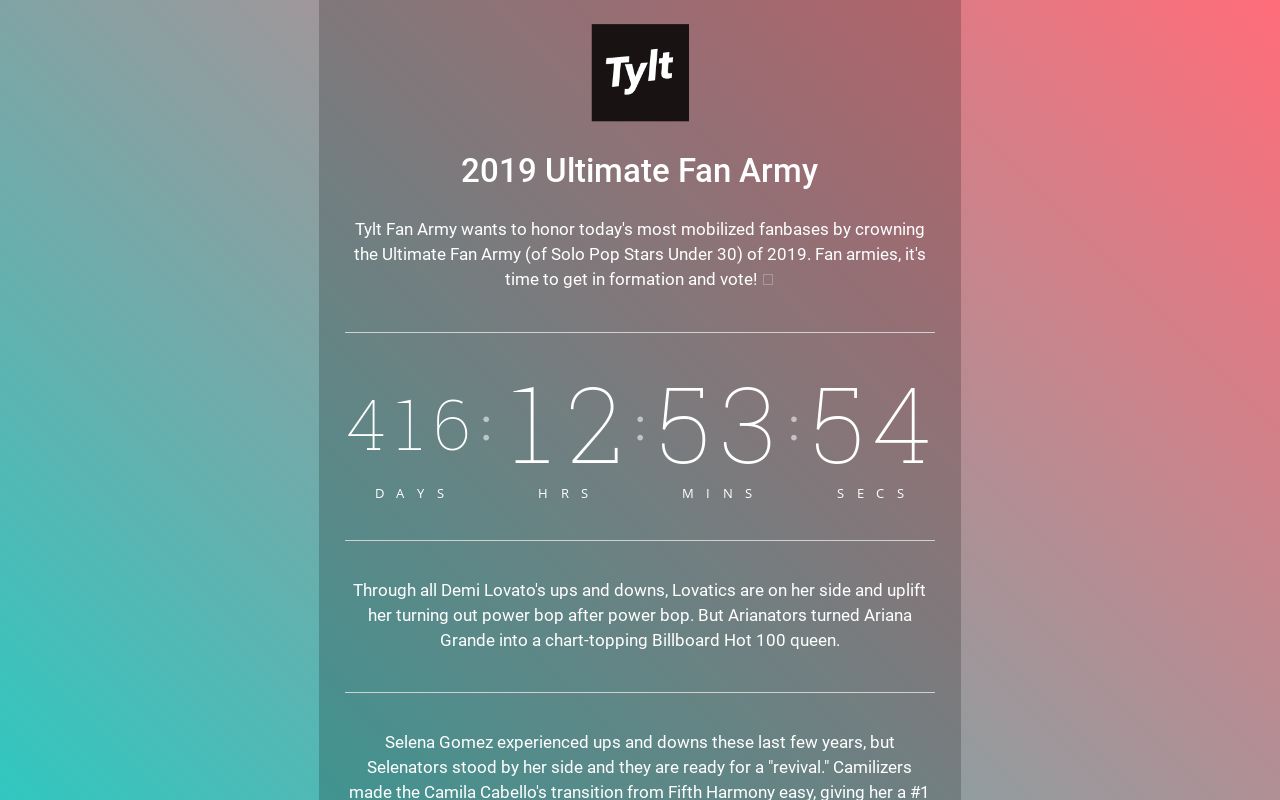 2019 Ultimate Fan Army